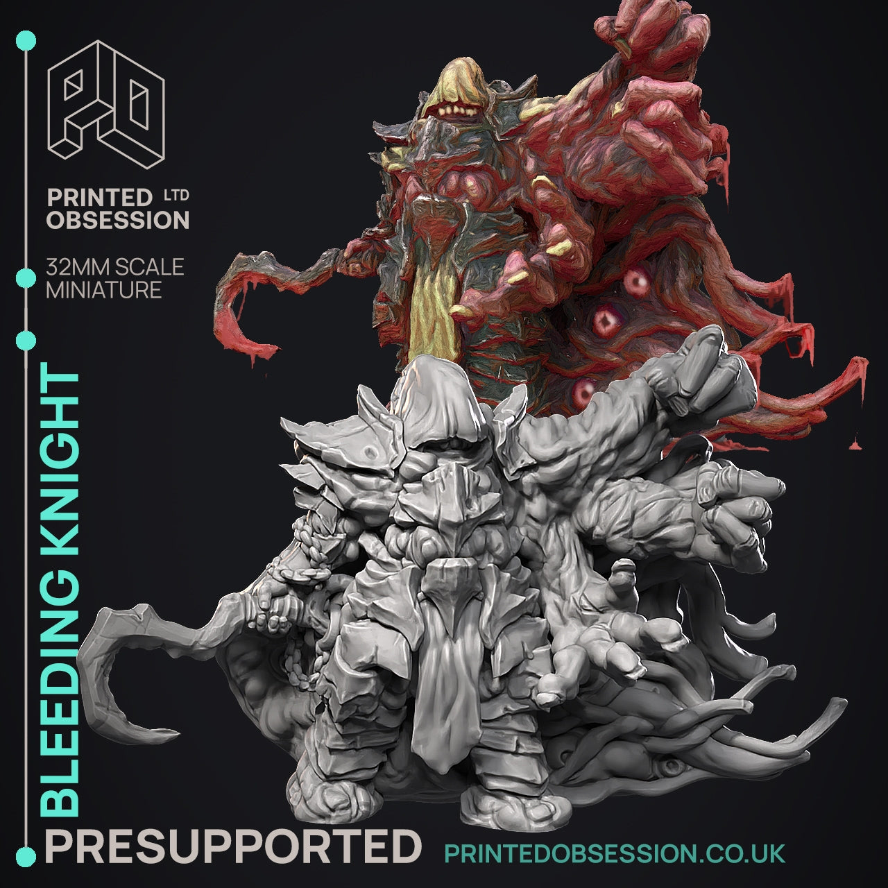 3D printed bleeding knight – Noekcleardice